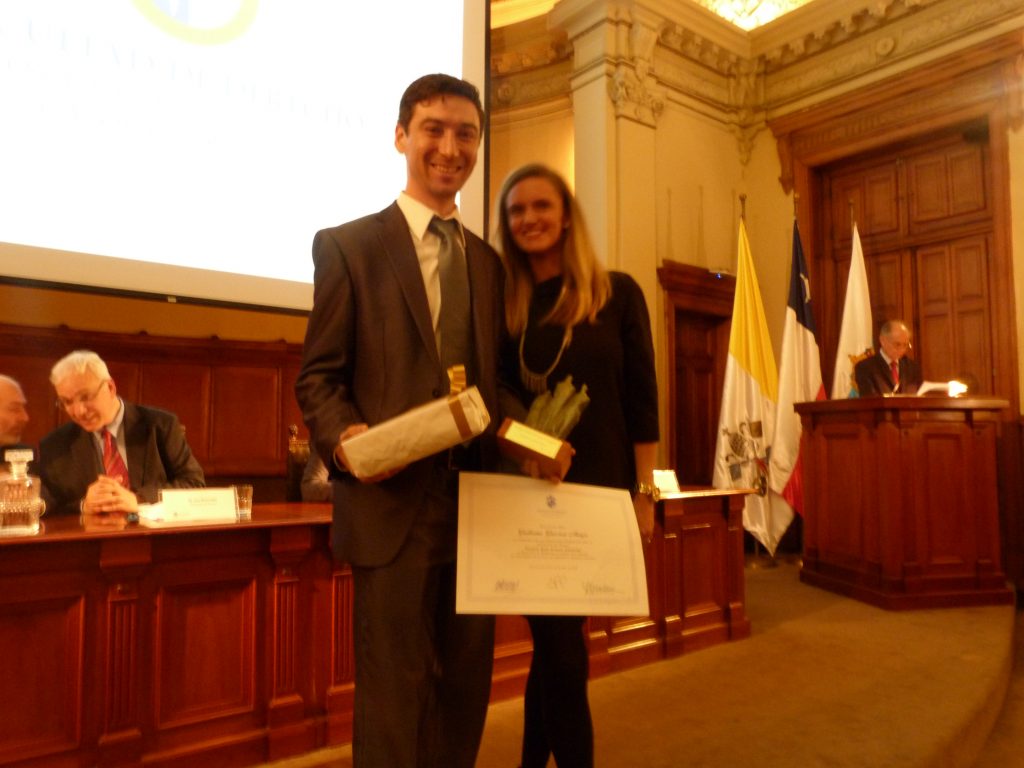 Premio Jaime Guzmán 2017: “Haber sido reconocido es algo que me llena ...