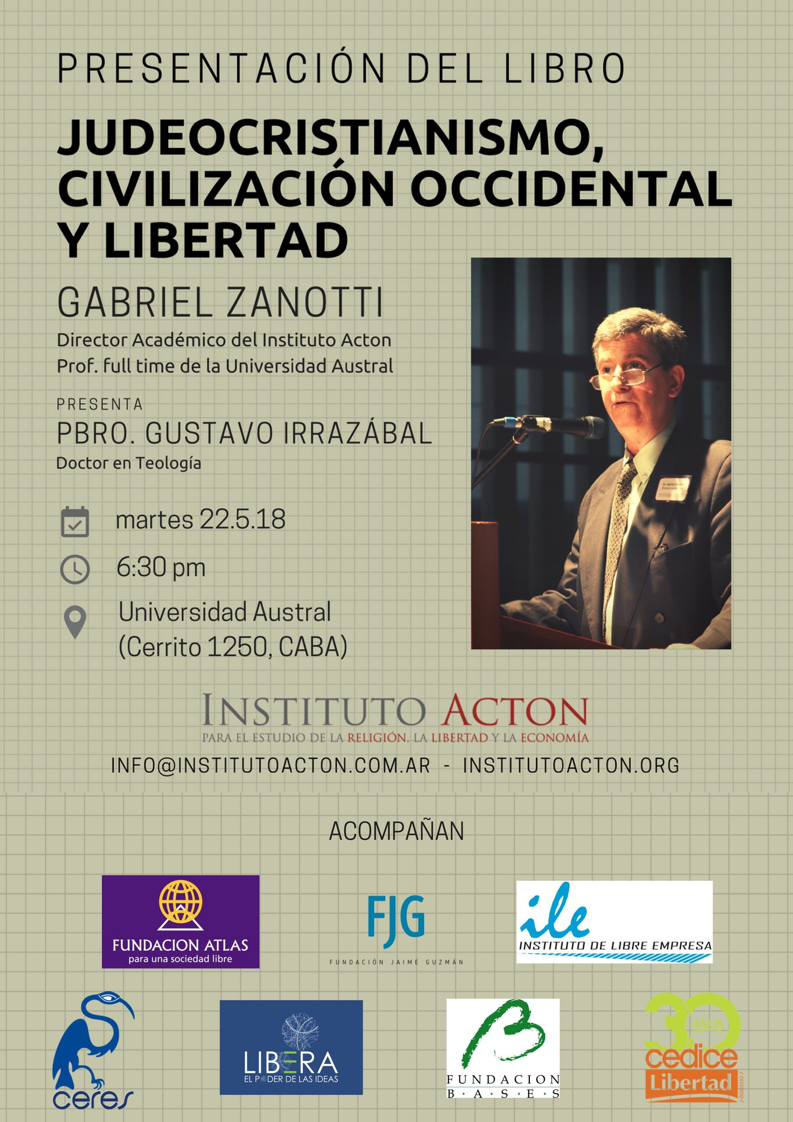 FJG acompaña a Instituto Acton en presentación de libro - Fundación ...