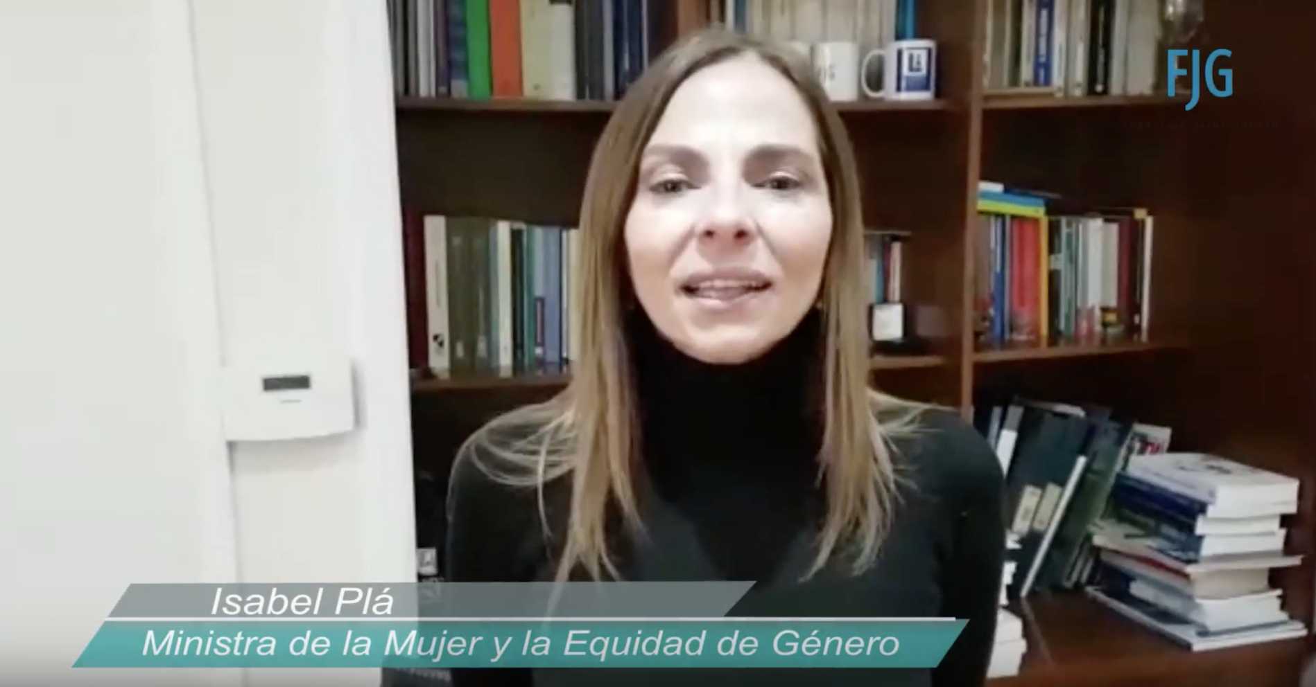 Isabel Plá nos explica la Agenda Mujer del Gobierno - Fundación Jaime ...